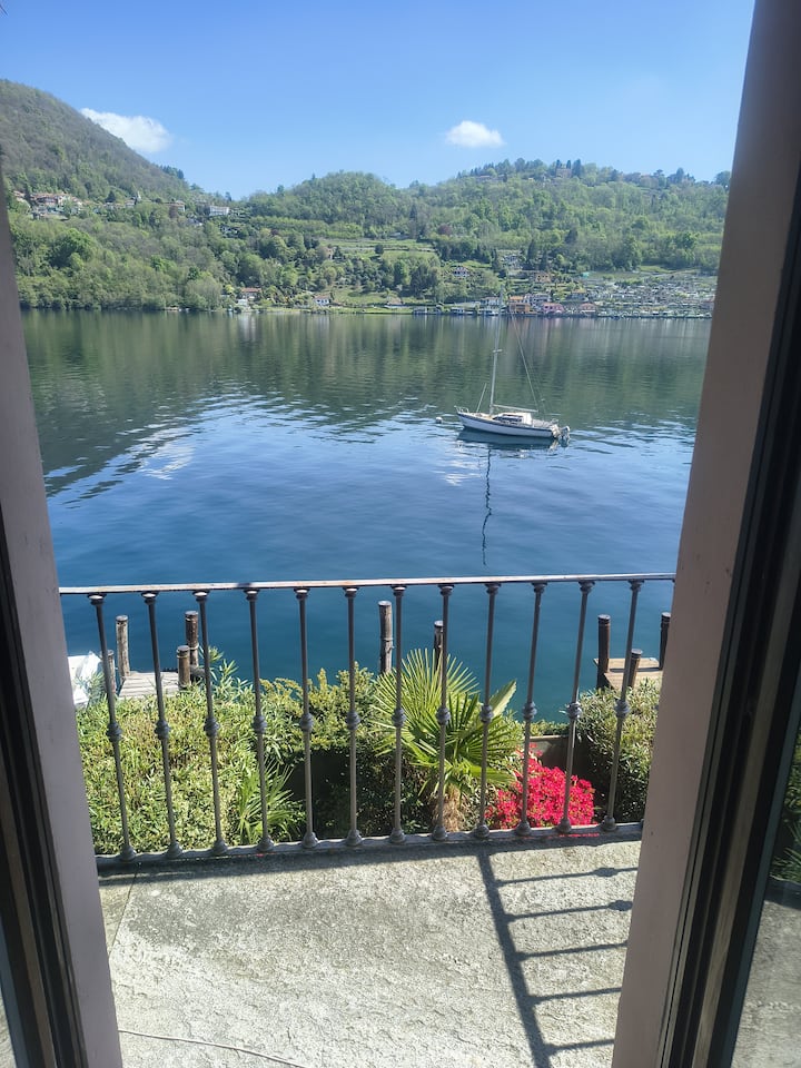 Orta Lake Dream, Casa Sull'acqua Giardino E Canoe - Orta San Giulio