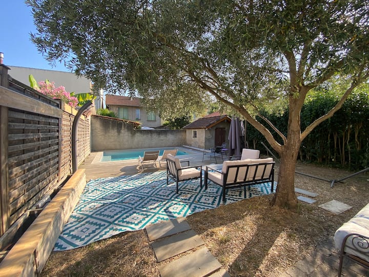 Agréable Maison Climatisée Avec Piscine En Ville - Toulouse