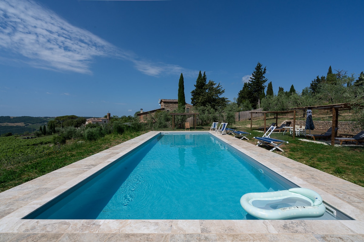 Casa Ana, apartment in Chianti with swimming pool - Condominiums for ...