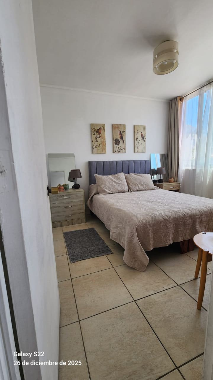 Luminoso Departamento Playero Sin Estacionamiento - Viña del Mar