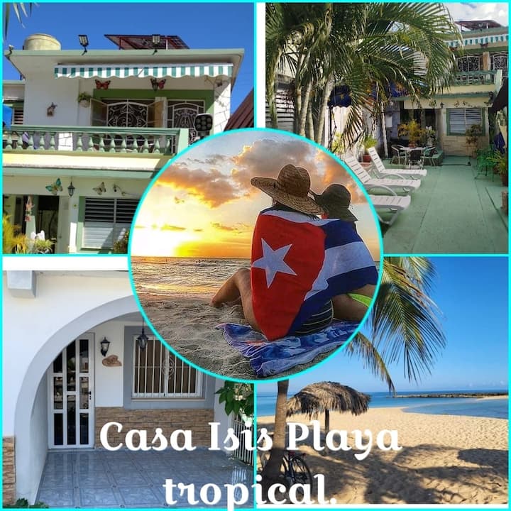 Casa Isis Playa Tropical 2(energía Solar 24 Horas) - Cuba