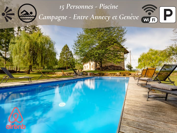 Domaine Du Chypre Entre Annecy Et Genève - Cruseilles
