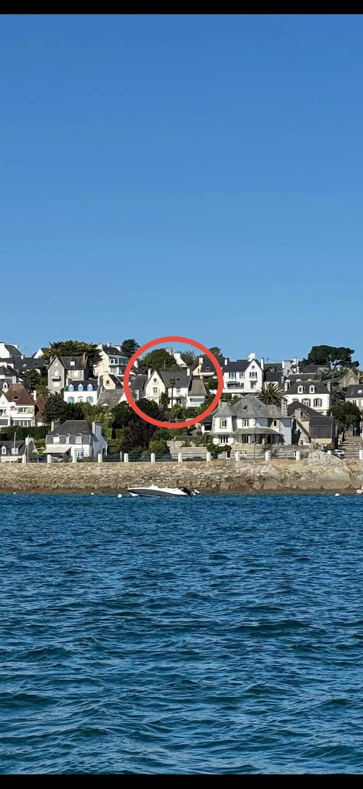 Maison De Famille 1930 Port De Locquirec Vue Mer - Locquirec