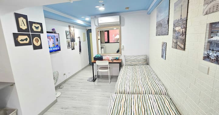 A.k Easy Stay捷運西門站6號口,5分鐘2人房mrt Ximen Exit6.5min月租 - Taipeh