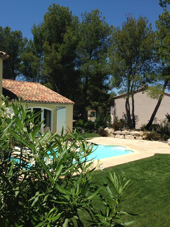 Maison 8 Places, Piscine Privée Chauffée Provence - Mallemort