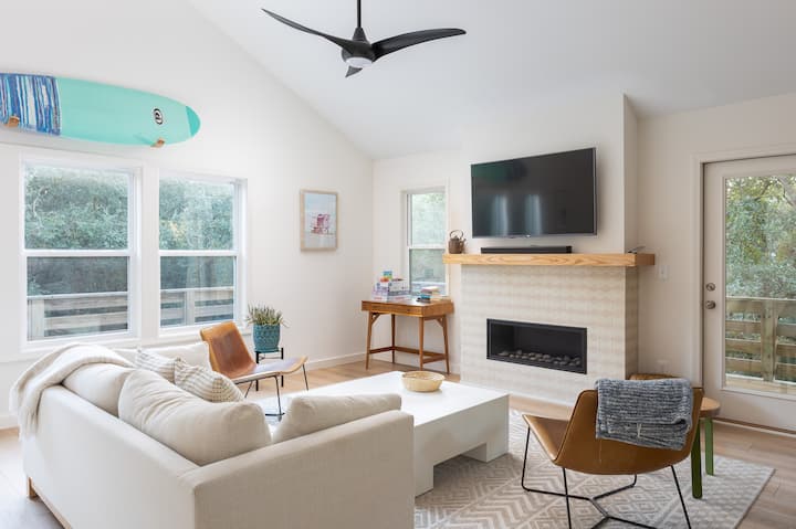 Chloe's Cottage - 7 Minute Walk To The Beach - Southern Shores, NC