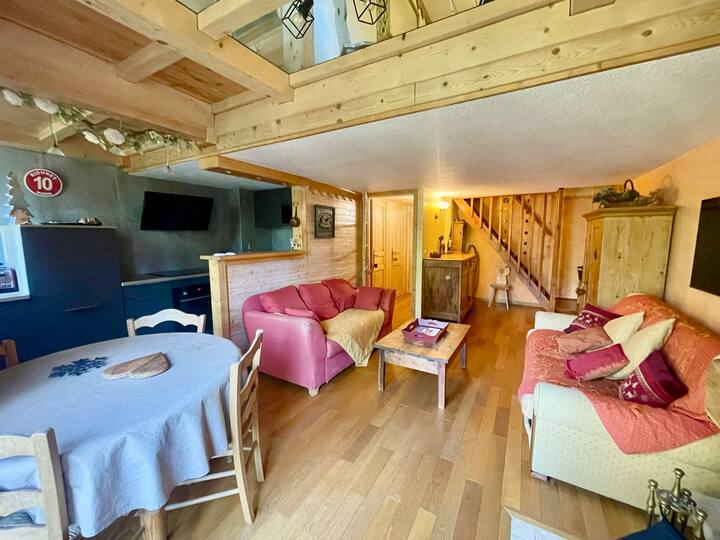 Appartement 3 Pièces En Bois Style Chalet à Auron - Auron