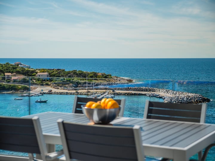 Sopramare T3 (45m²) Terrasse Xl Vue Mer Climatisé - Algajola