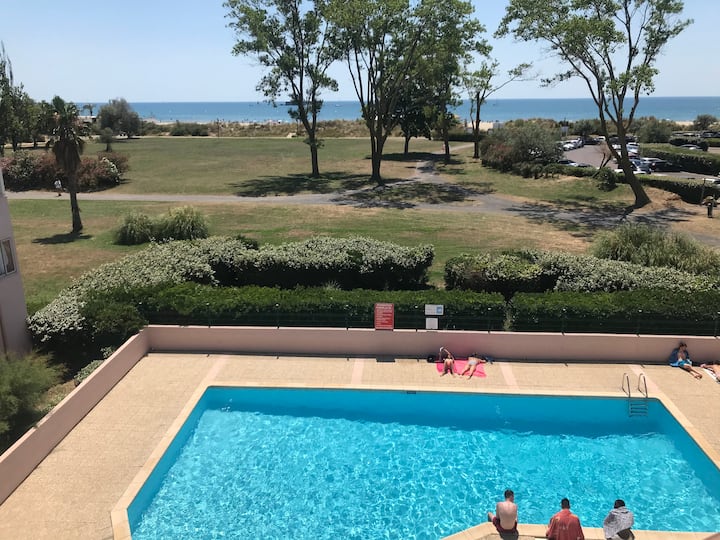 Duplex Front De Mer, Wifi, Parking - Vias