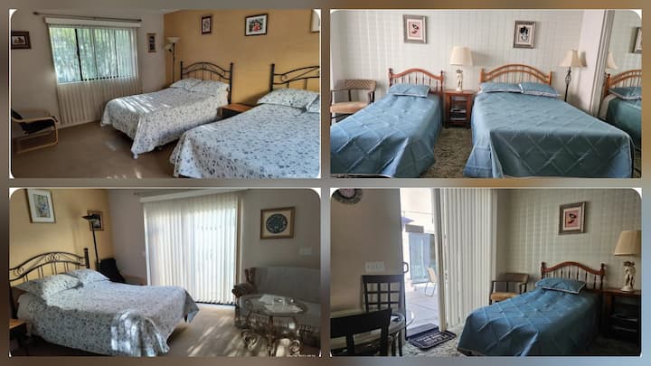 Two Separate Suites Each With Private Bath & Pool - Palm Springs, CA