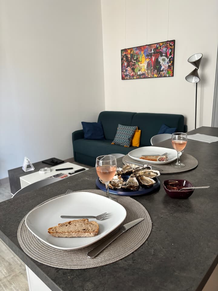 « Moder’n Appart!plage à 50mètres,tout à Pied! - Les Sables-d'Olonne