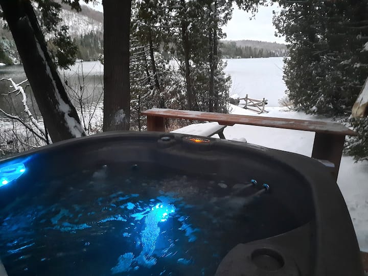 Toujours Heureux - Bord De L'eau - Spa Privé - Laurentides