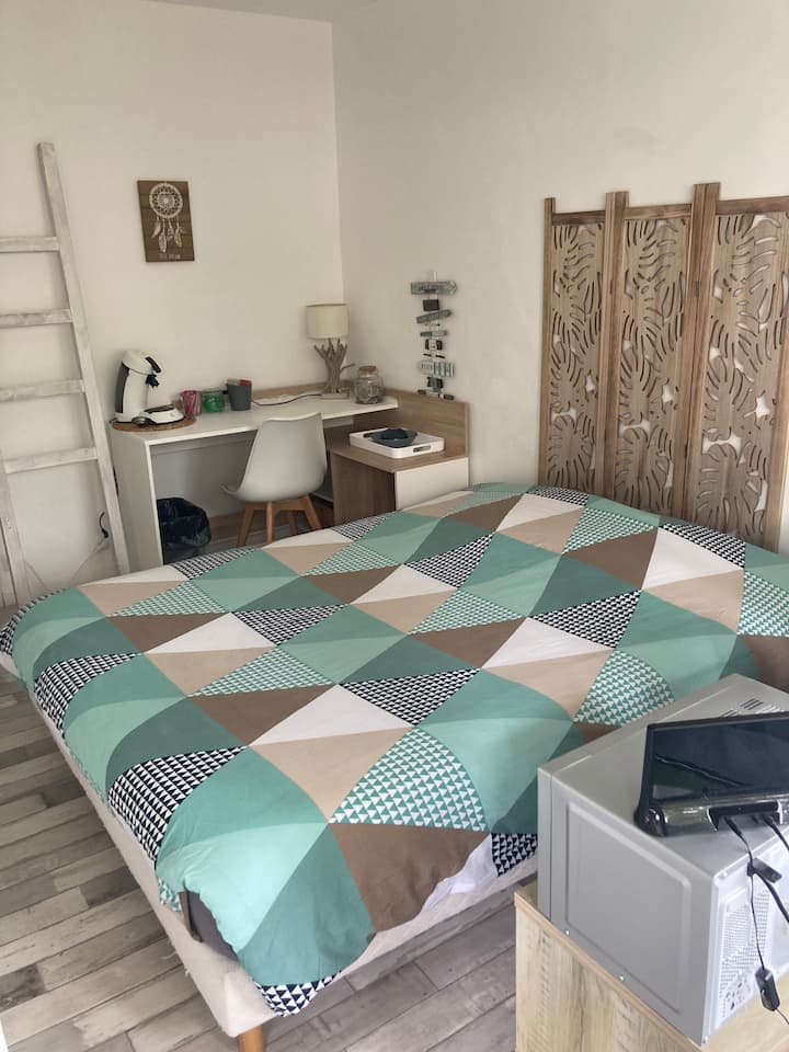 Chambre - Au Plaisir De Vous Accueillir - Lyon