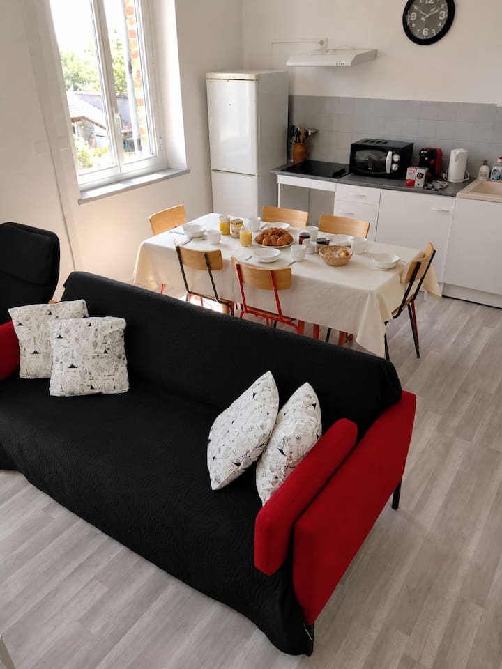 Appartement Horizon • Lumineux, Calme & Parking - Plage Salin de Giraud