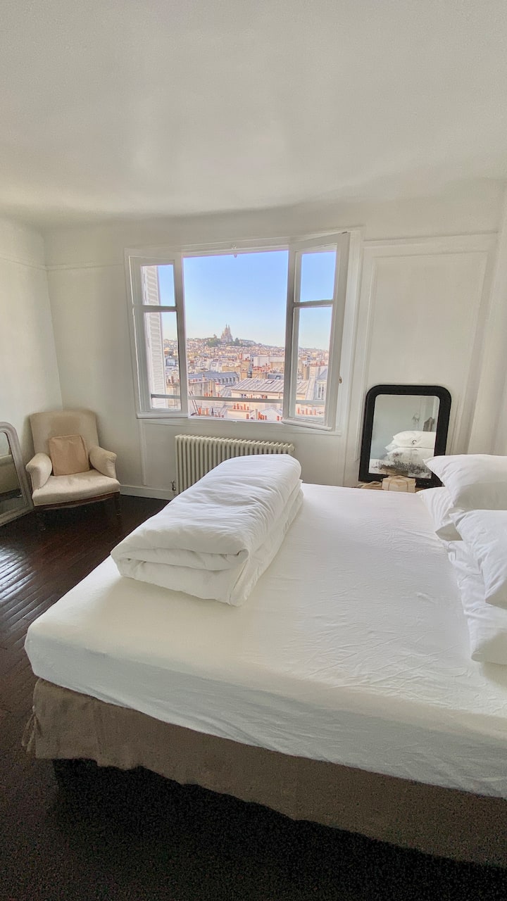 Joli Studio Avec Une Incroyable Vue, Cœur De Paris - Paris