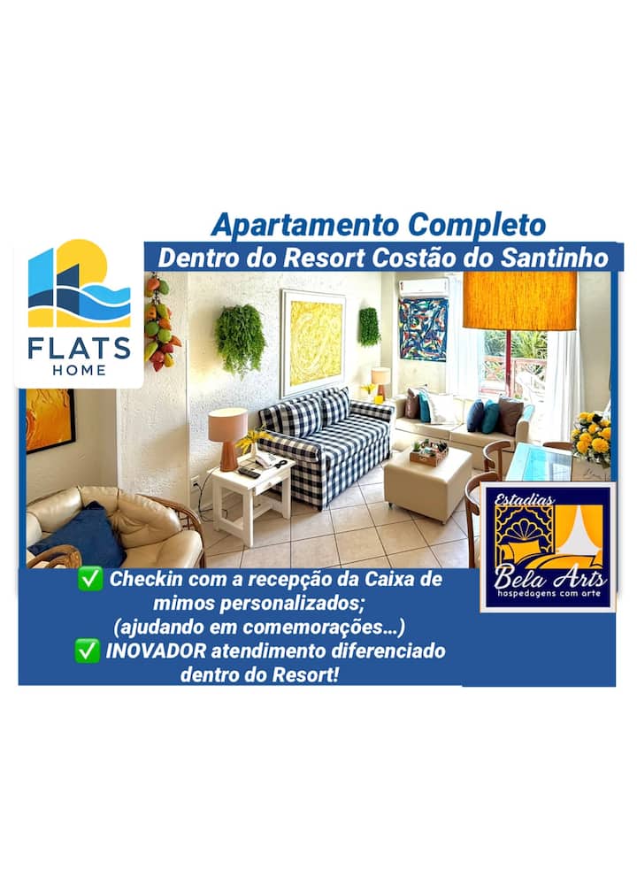 Apto Completo Dentro Resort Costão Santinho - Florianópolis