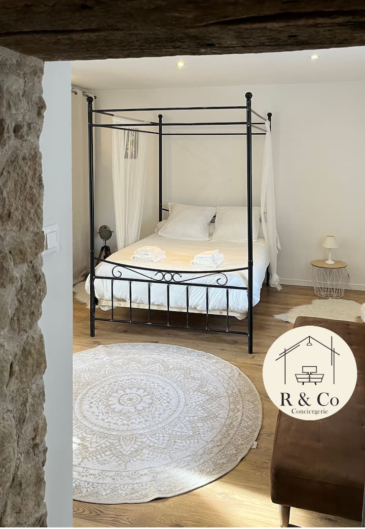 Studio Romantique - Maison Vigneronne - Riom