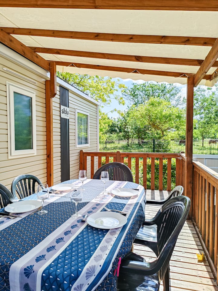 Mobil Home 6 Pers / 3 Chambres / 2 Sdb / Clim - Vias