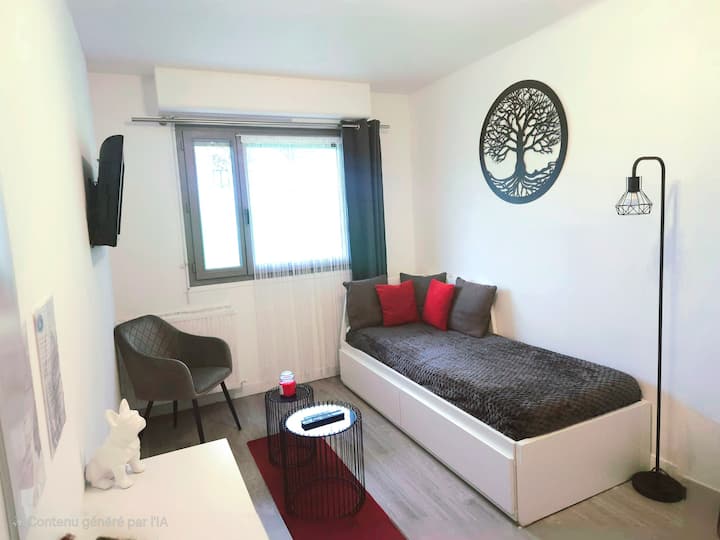 Studio & Parking Privé Proximité Hypercentre Caen - Caen