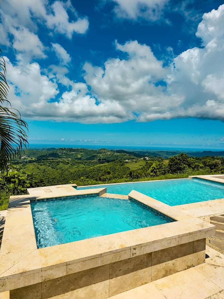 The Best View Of Pr With Infinity Pool With Heater - Gurabo