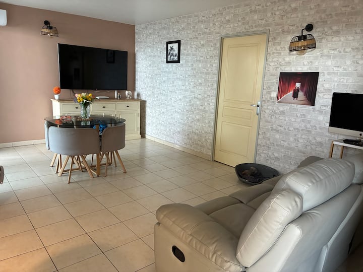 Calme, Jardin Zen-5 Min Aéroport-vue Océan - Saint-Denis