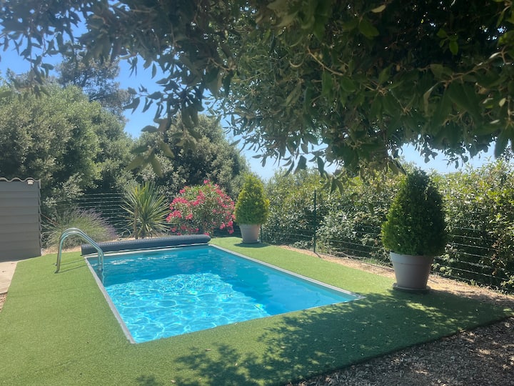 Bungalow Avec Piscine Privée En Pleine Nature - Loriol-sur-Drôme