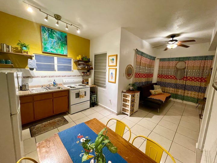 Enjoy The Ride! Lovely Bohemian Beach Apartment. - San Juan