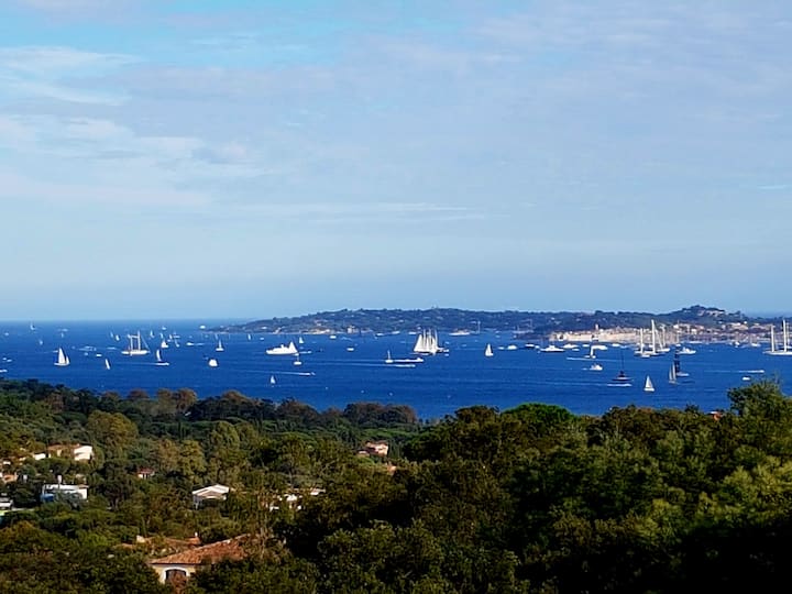 Restanques De Saint Tropez T2 45m² Vue Mer Et Clim - Grimaud