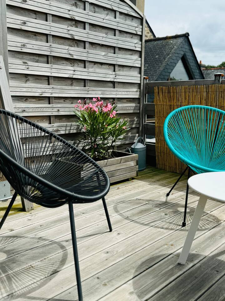 Magnifique Duplex Lumineux Avec Grande Terrasse - Dinard