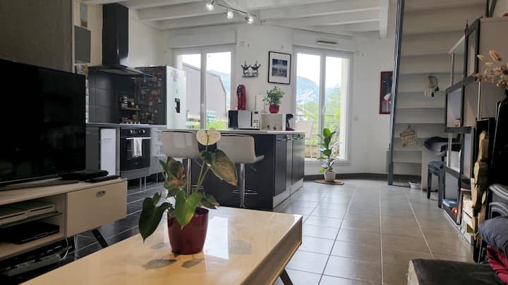Duplex Balcon Parking Proche Lac & Piste Cyclable - Sévrier