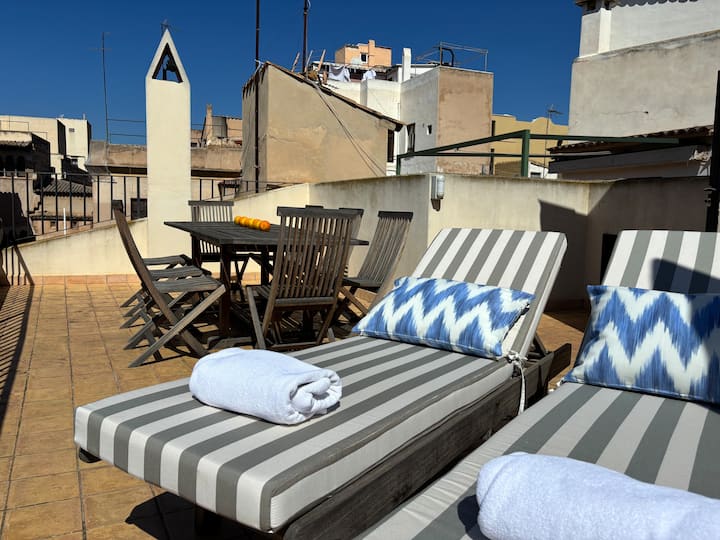 Designer Stadthaus Mit Privater Terrasse In Palma - Palma