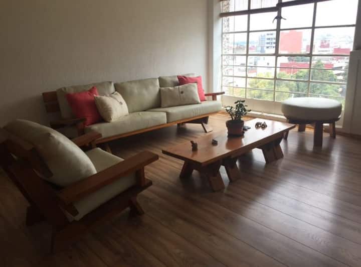 Acogedor Loft Frente Al Hospital 20 De Noviembre - Mexico City