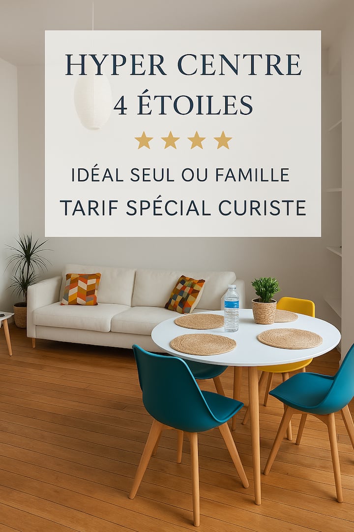 Appartement Opéra Classé Meublé 4 éToiles - Vichy