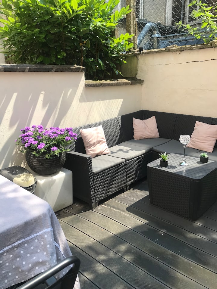 T2  40 M2 Vieux  Lille Rdc Terrasse - Lille