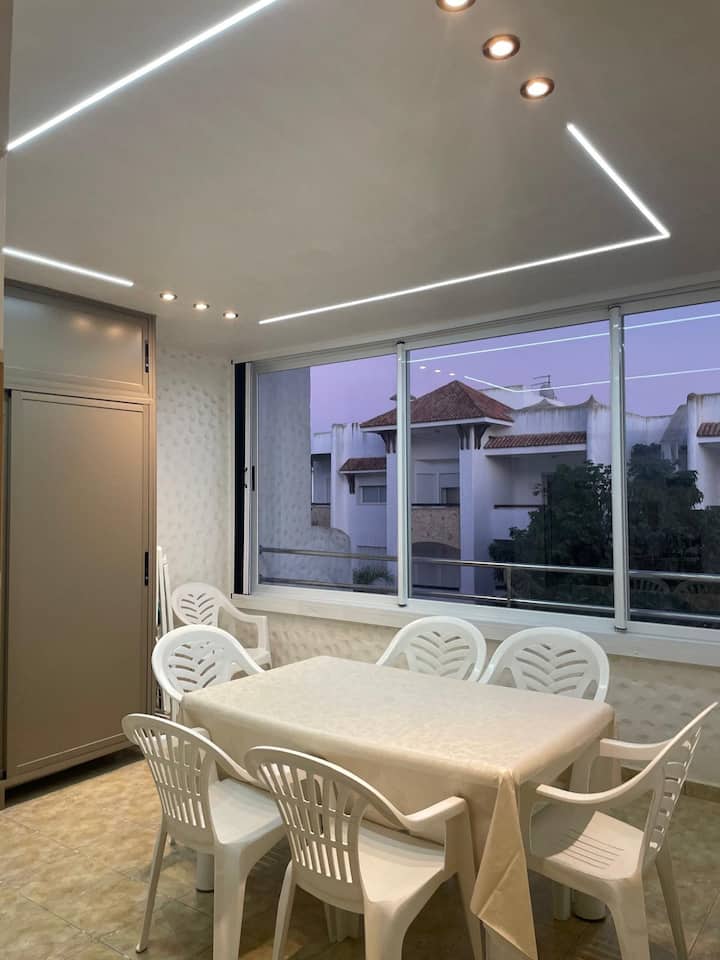 Chez Rachida,
Appartement Asilah Marina Golf - Asilah