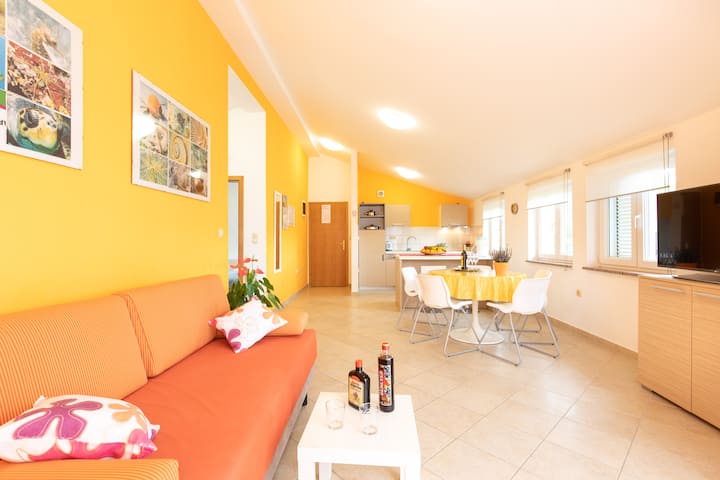 Apartmentap3villamarebaška-krk Island - Baška
