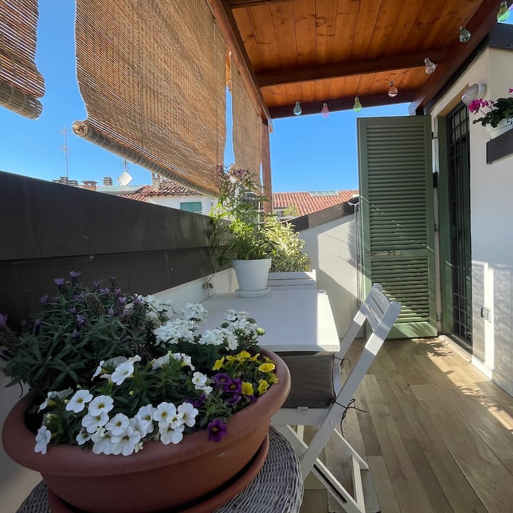 Nido Sui Tetti: Terrazza, Studio In Centro Storico - Faenza