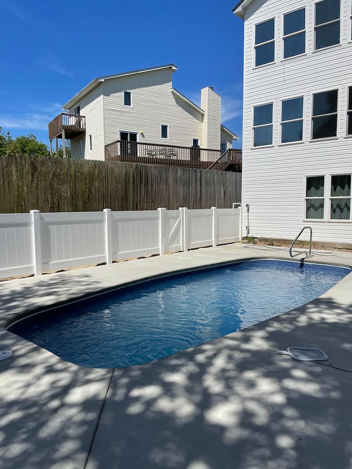 Playtime. Ocean View From Top Deck. Pool/hot Tub. - Kitty Hawk, NC