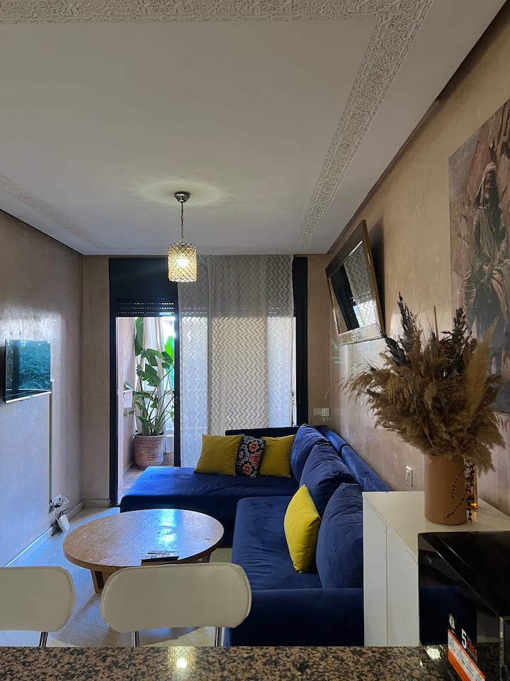 Appartement Avec Piscine Au Coeur De Gueliz - Morocco