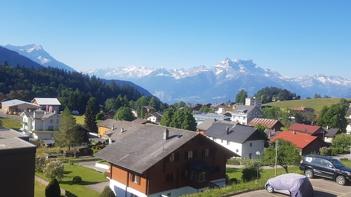 Appartement 2.5 P 50m2 à La Montagne. - Leysin