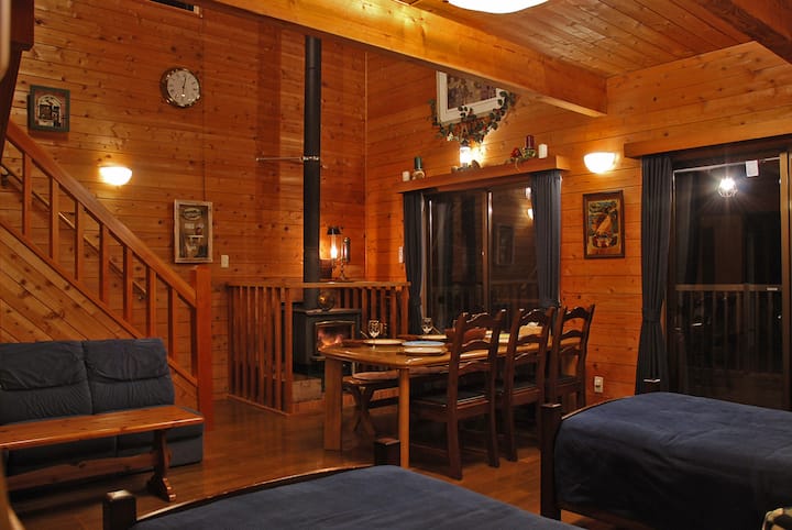 Prime Cottages-the Main House, Wood Stove - Nasu