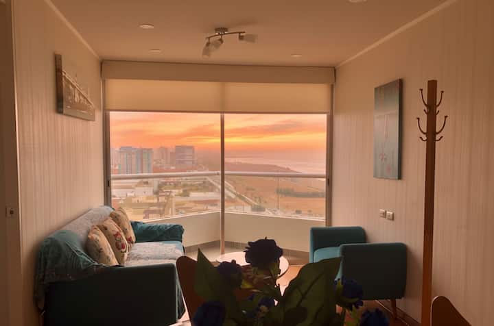13 Floor With 180° Ocean View With Pool - Lima
