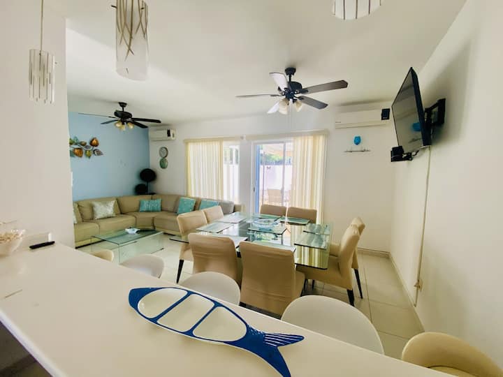 Casa Okume; Alberca Y A 5 Km De La Playa Y 5ta Ave - Playa del Carmen