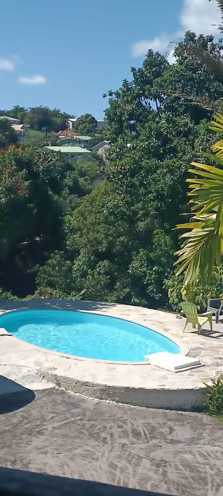 Gîte Hibiscus Habitation Thoraille - Martinique