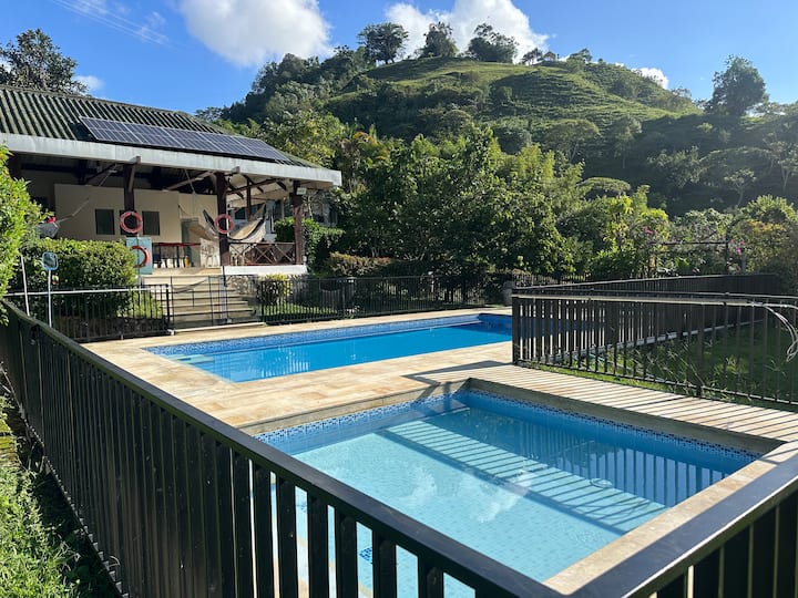 Country House Bosques De Fe- Swimming Pool - La Vega