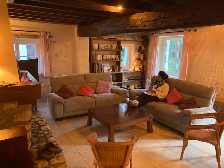 Belle Maison Avec Grand Jardin Et Piscine - Eure-et-Loir