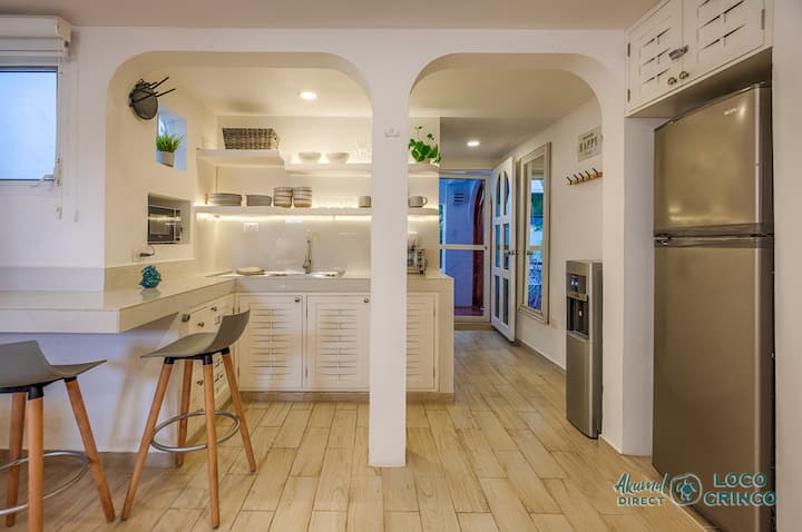 Estudio Con Vista Al Jardín Perfecto Para 2 Pasos De La Playa De Half Moon Bay, Akumal. - Akumal