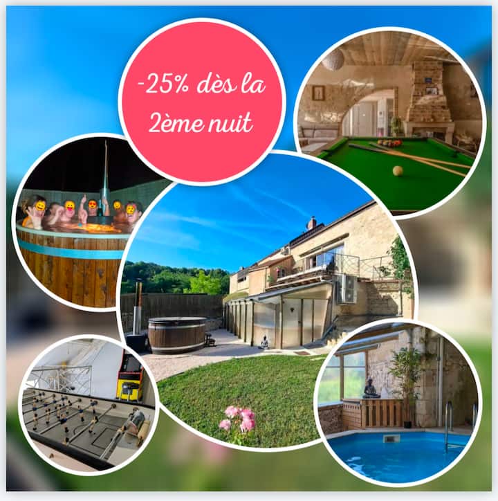 24h Dans Une Villa Atypique Et Lumineuse - Chamouille