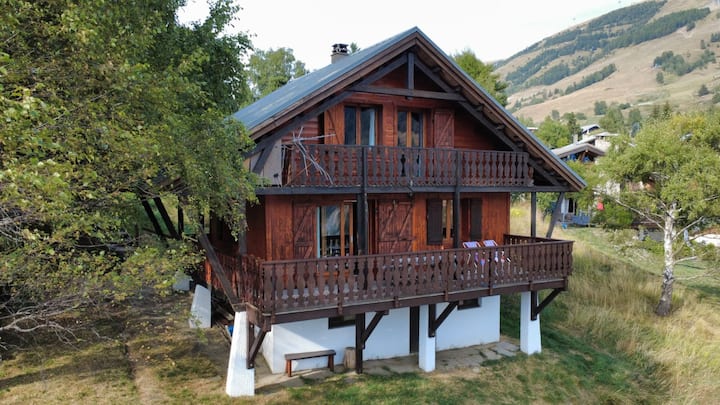 Chalet 6 Personnes Bien Situé, Vue Splendide - Les Deux Alpes