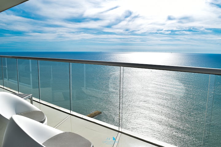 Frente Al Mar-vista Panorámica Al Centro Historico - Cartagena